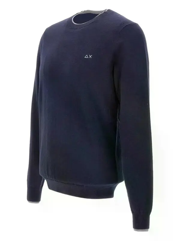 SUN 68 Crew-neck Ribbed Sweater