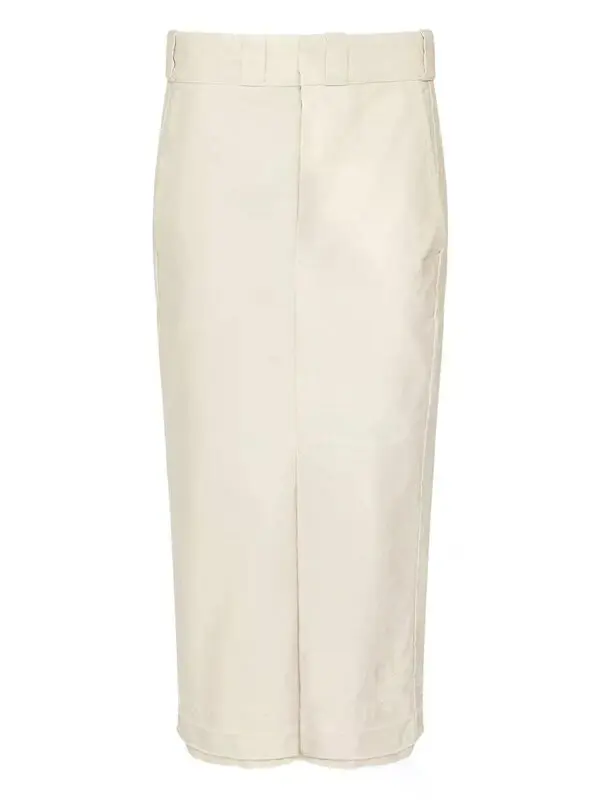 MAISON MARGIELA High-waisted Tailored Skirt - Neutrals