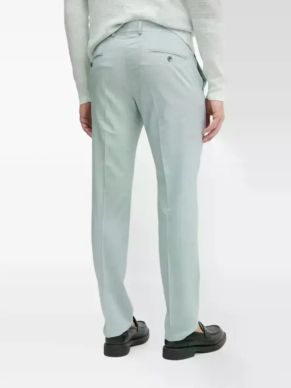 JOOP! Plain-front Trousers - Blue