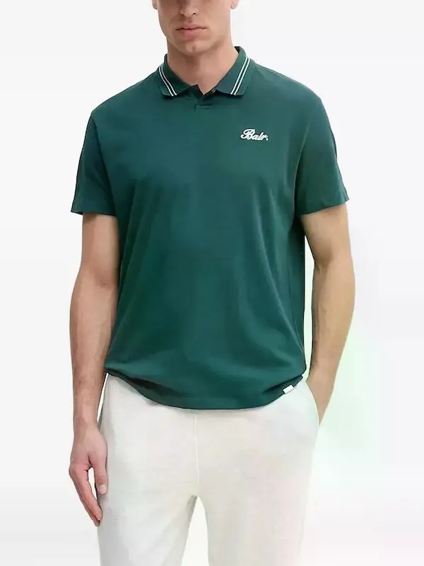 BALR. Logo-embroidered Polo Shirt - Green