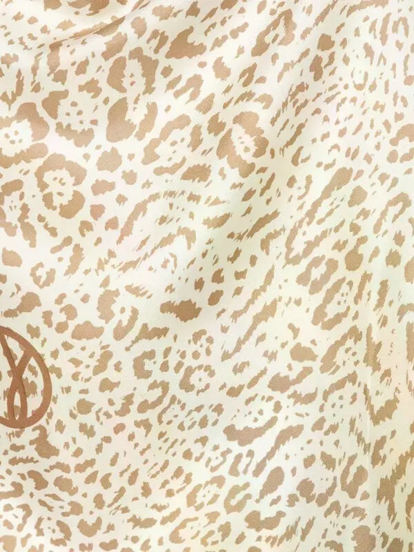 LESCARF Leopard-printed Scarf - Neutrals