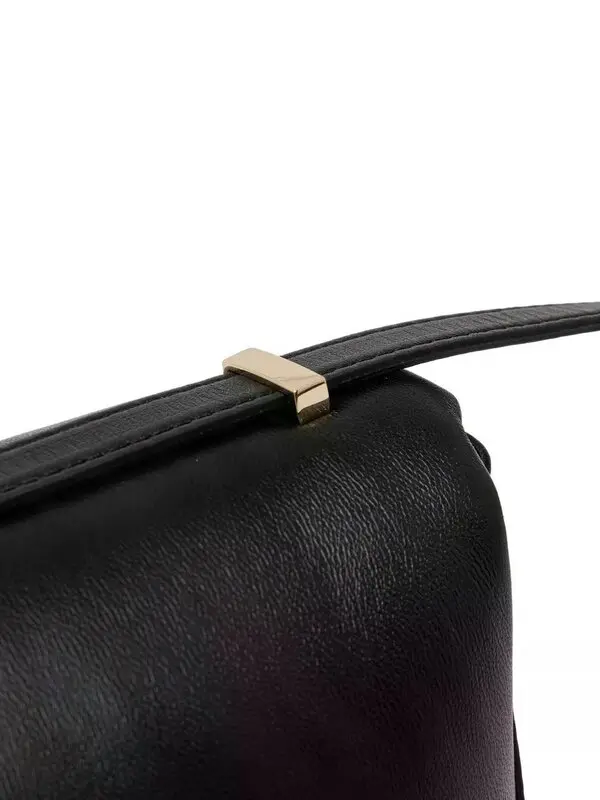 Guess Flap-detail Shoulder Bag - Black