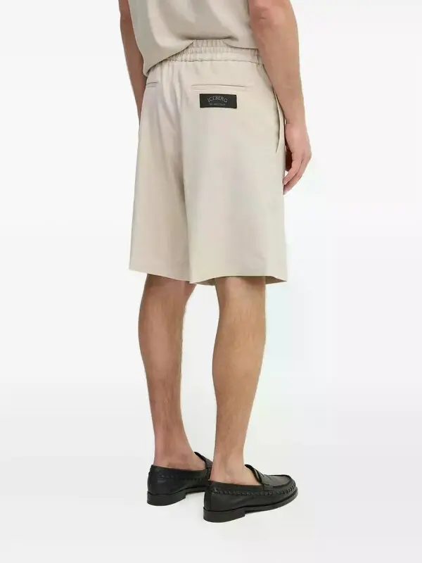 Iceberg Elasticated-waist Shorts