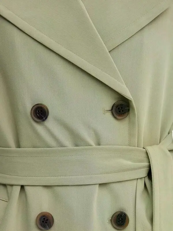 Dkny Belted Double-breasted Trench Coat