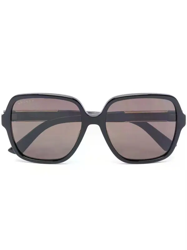 Gucci Square Frame Sunglasses - Black