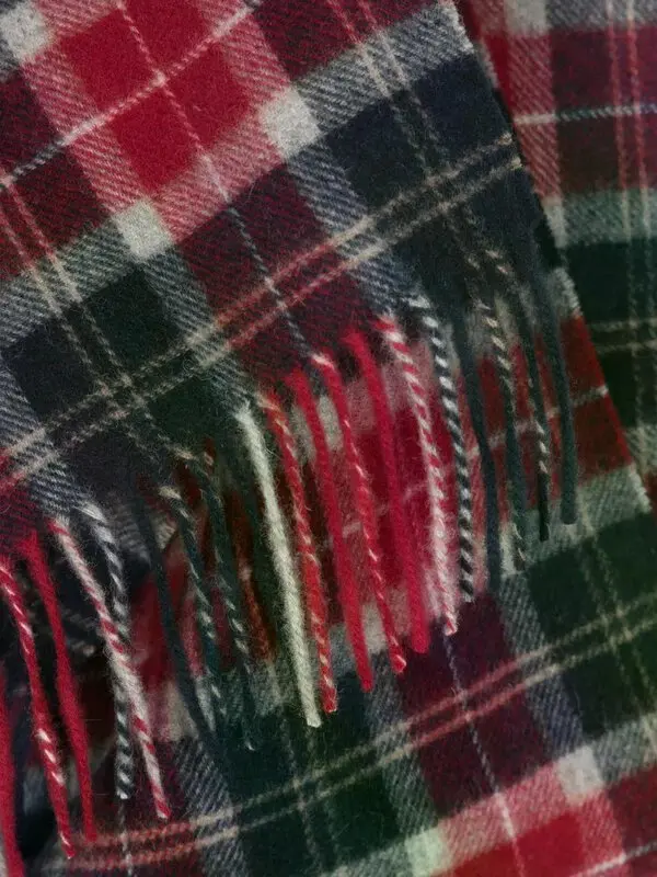 Barbour Tartan-check Wool Scarf