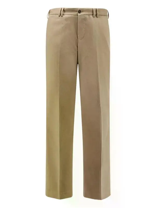 PT TORINO Pressed-crease Straight-leg Trousers
