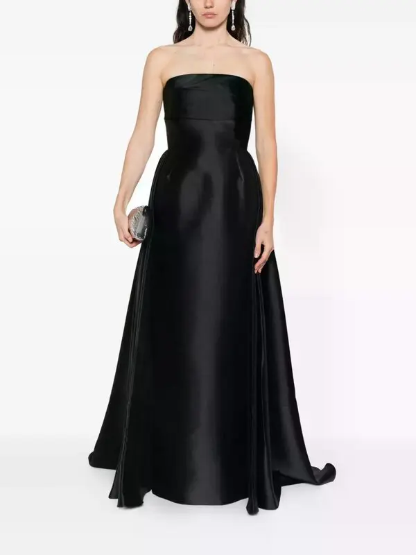 Solace London The Tiffany Strapless Maxi Dress