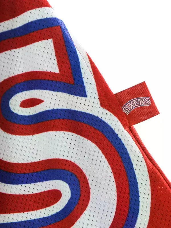 Mitchell & Ness Logo-print Shorts - Red