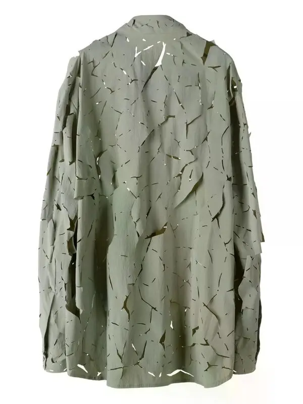 POST ARCHIVE FACTION Cut-out Shirt