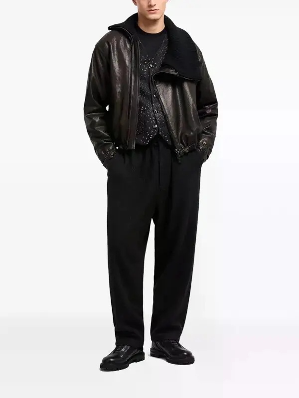 Giorgio Armani Leather Jacket