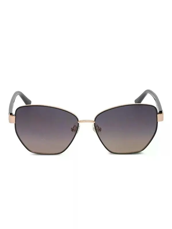 Guess Geometric-frame Sunglasses - Black