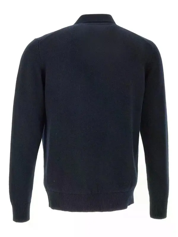 FILIPPO DE LAURENTIIS Three-button Ribbed Polo Shirt