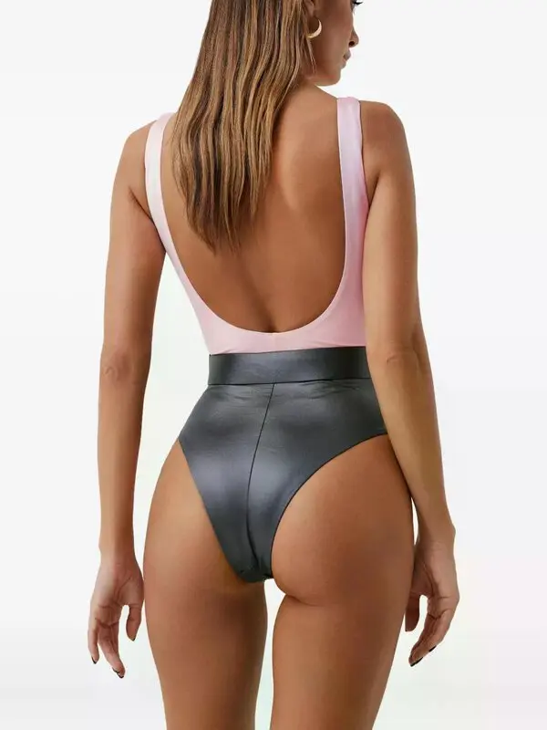 SOFIA ERHAN Belted One-piece Swimsuit - Pink