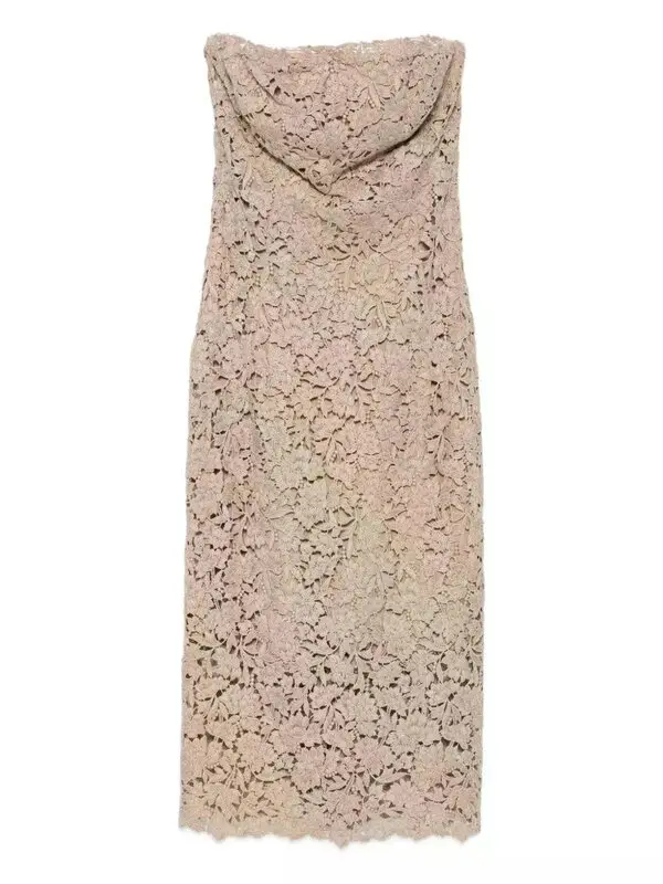 Ermanno Scervino Floral Lace Mini Dress