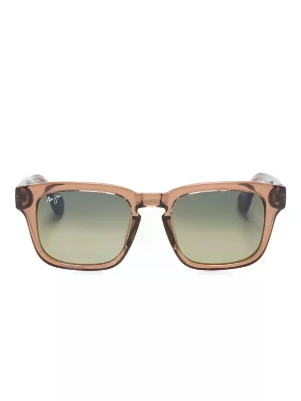 Maui Jim Square Frame Sunglasses - Brown