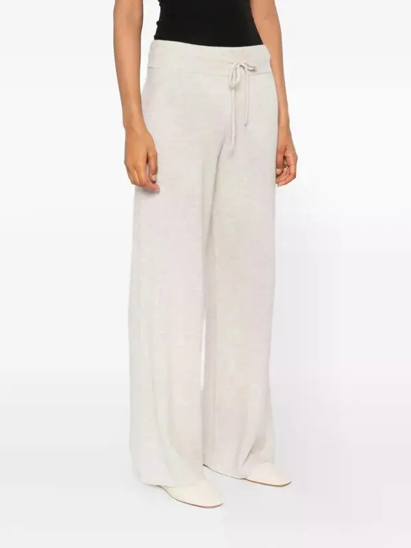LISA YANG Wide Leg Cashmere Trousers