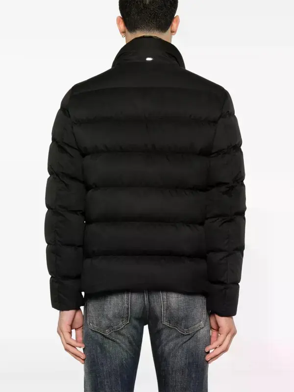 Herno Faux-fur Trim Padded Bomber Jacket
