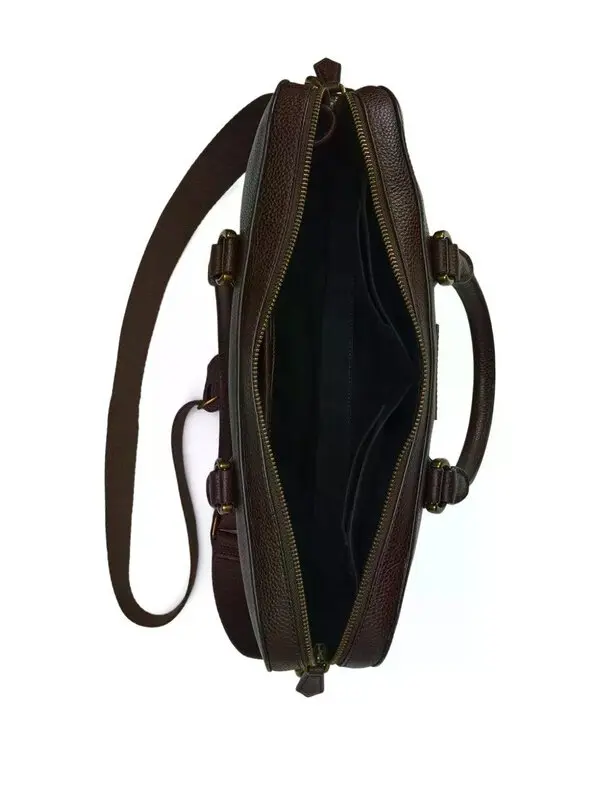 Polo Ralph Lauren Pebbled-leather Briefcase