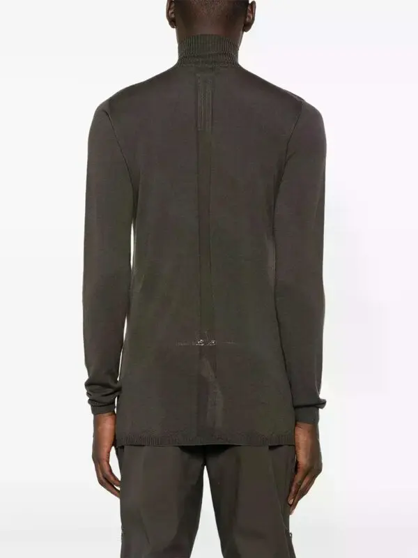 Rick Owens High-neck Wool Sweater