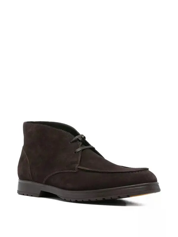 DOUCAL'S Suede Lace-up Boots