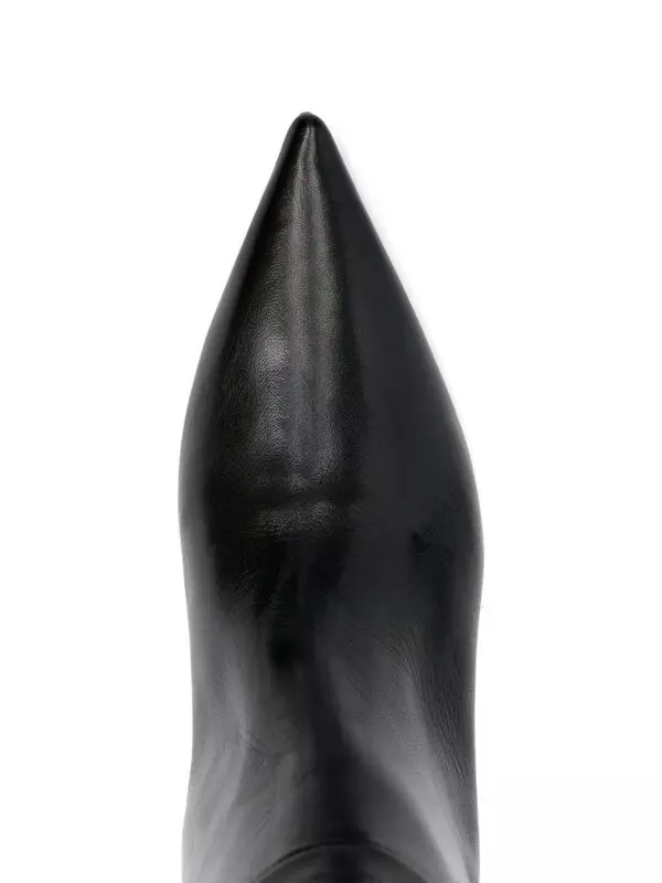 THEA MIKA Pointed-toe Leather Boots