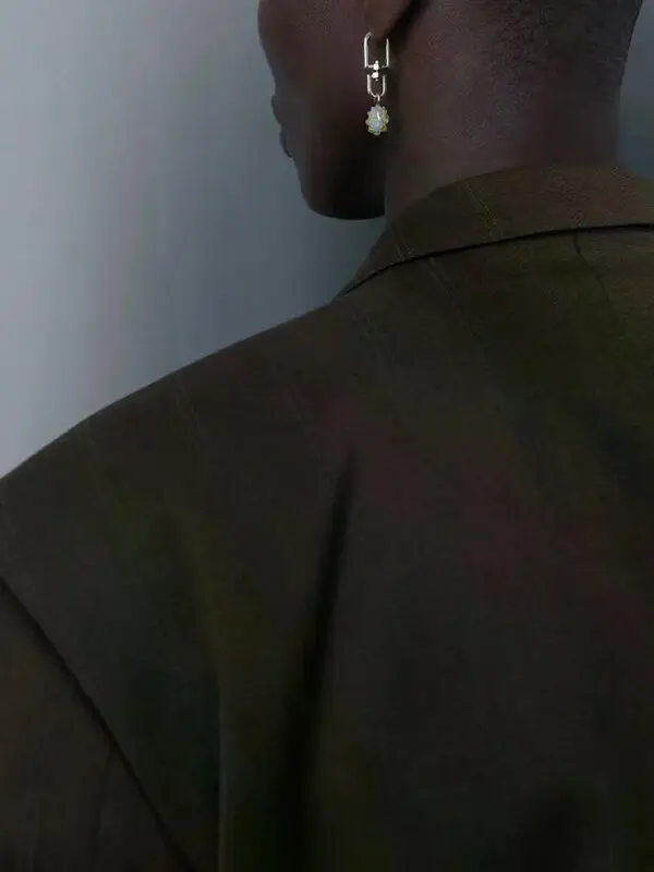 MARIA BLACK Triangle Royal Earring