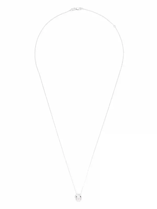 Le Gramme Sterling Entrelacs Pendant Necklace