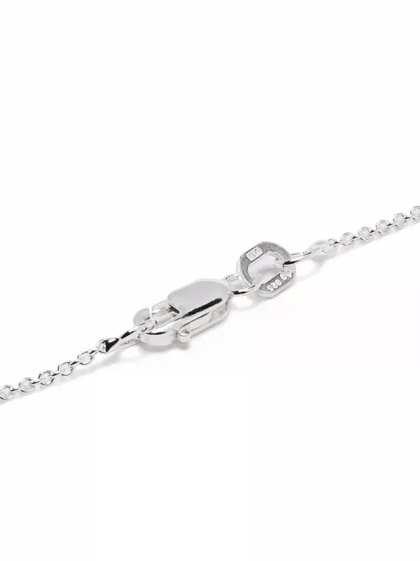 Le Gramme Sterling Entrelacs Pendant Necklace