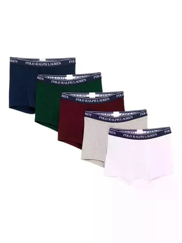 Polo Ralph Lauren Logo-waistband Briefs - Red