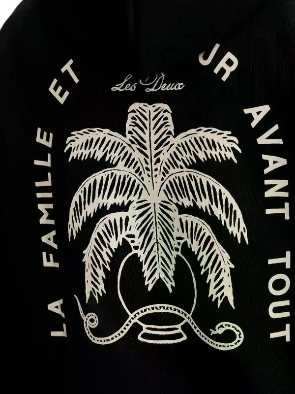 LES DEUX Embroidered Hoodie