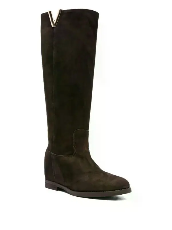JULIE DEE Knee-high Suede Boots