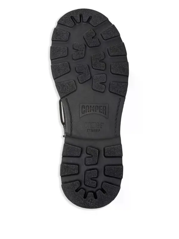 Camper Brutus Leather Lace-up Loafers - Black