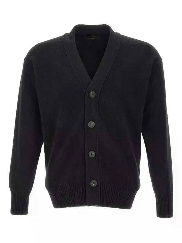 GRAN SASSO V-neck Wool Cardigan