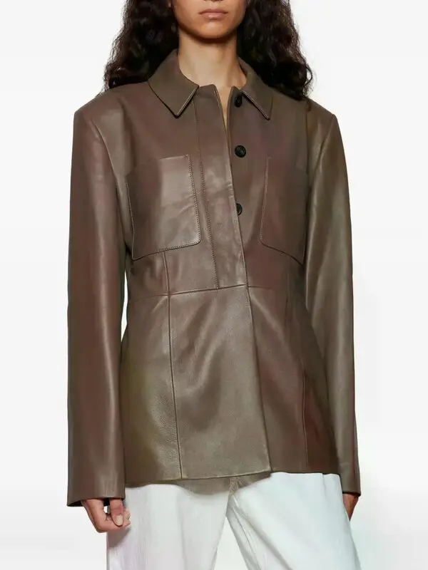 Tove Buttoned Patch-pocket Jacket