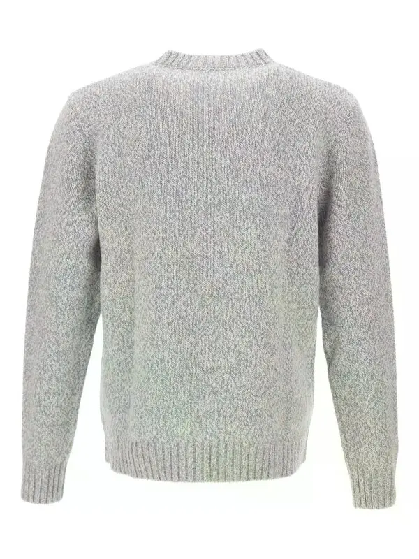 Eleventy Geometric-pattern Wool Sweater