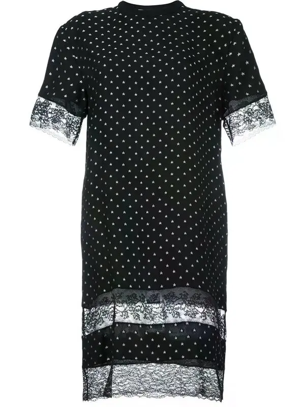 Givenchy Lace Panel T-shirt Dress