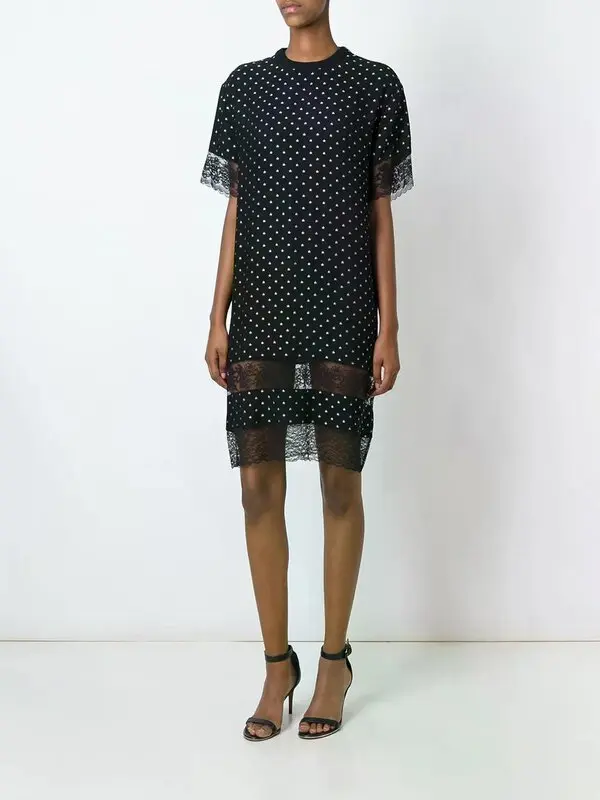 Givenchy Lace Panel T-shirt Dress