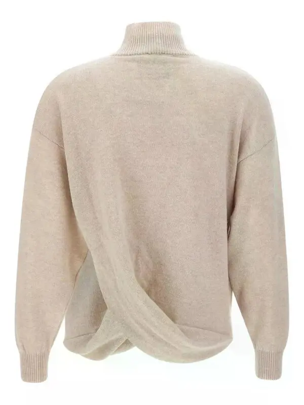 Marella High-neck Wool-cashmere Sweater