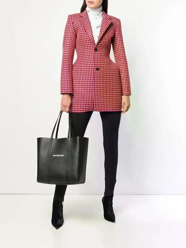 Balenciaga 3d Houndstooth Jacket