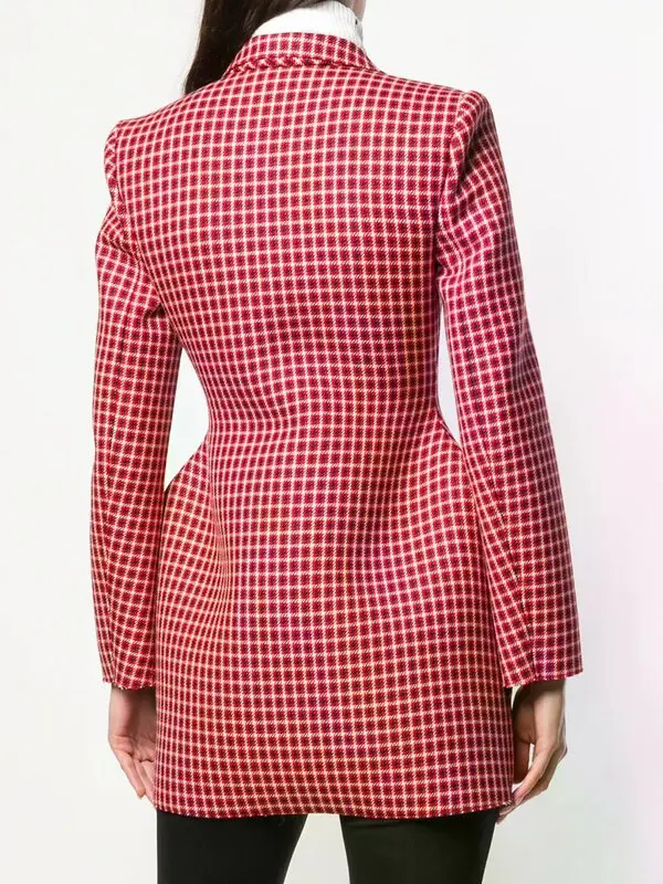 Balenciaga 3d Houndstooth Jacket