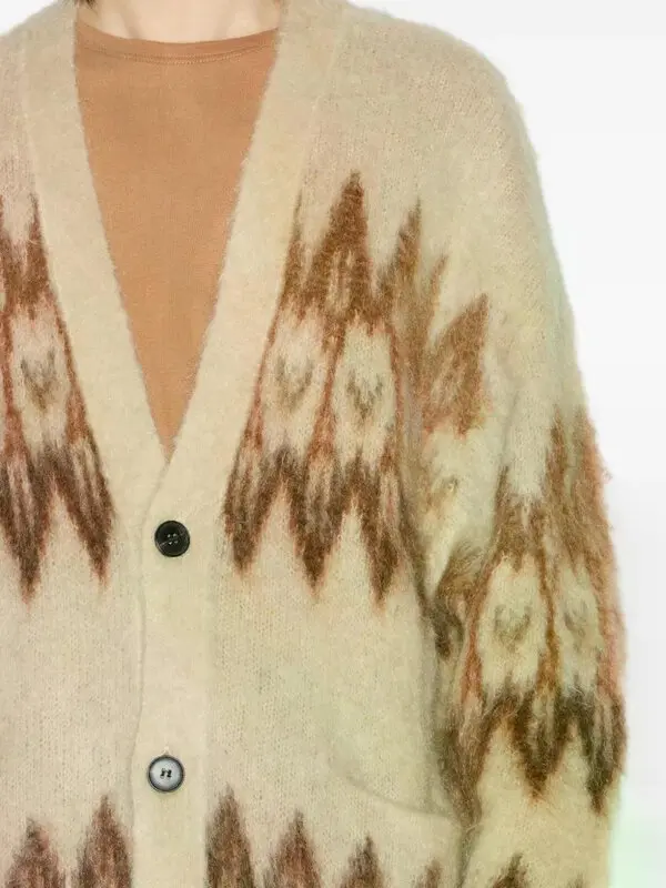 MARANT Neilson Cardigan With Contrasting Embellishments