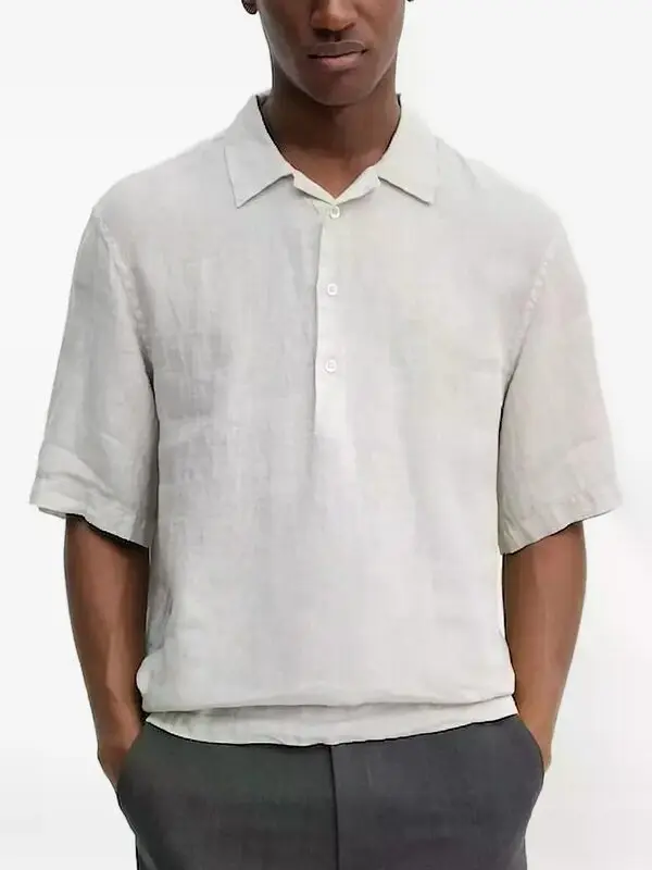 Barena Venezia Short-sleeve Polo Shirt - Grey
