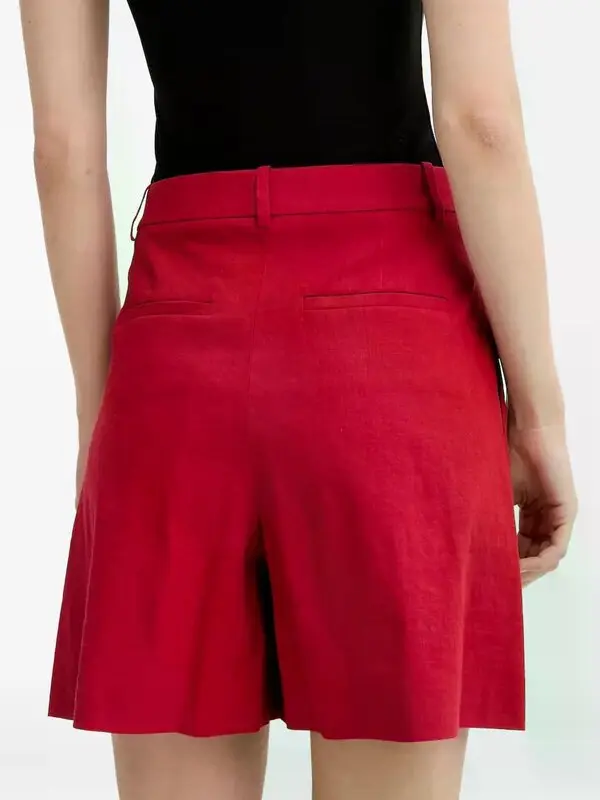 Theory Pleated Front Shorts
