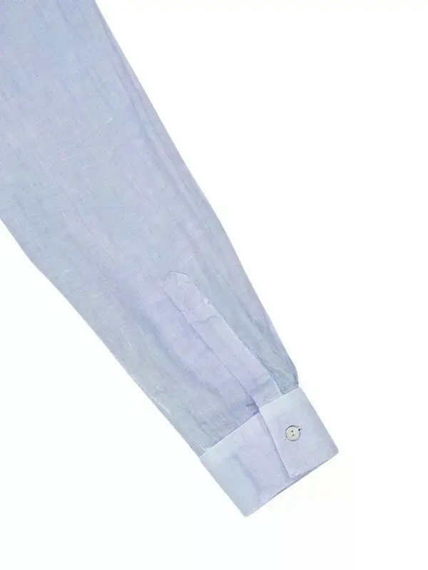 120% Lino Long-sleeve Linen Shirt