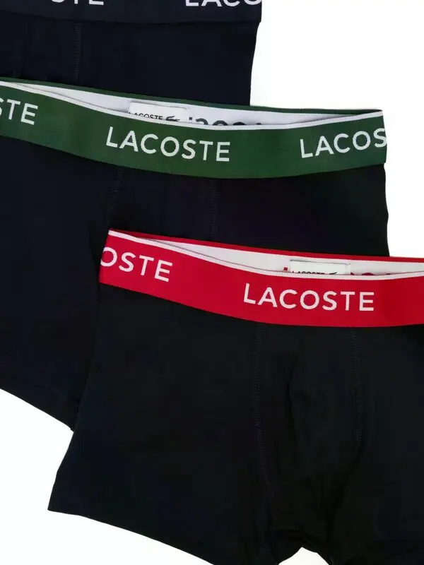 Lacoste Logo-waistband Boxer Briefs - Blue