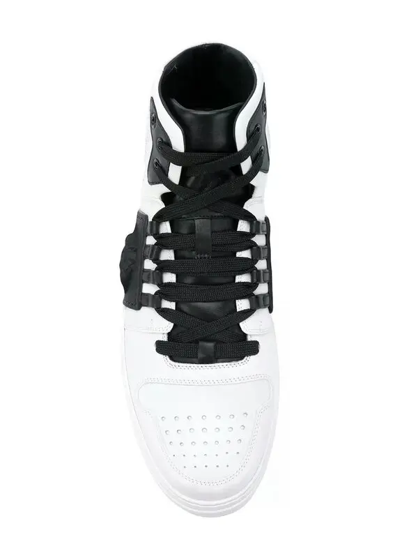 Versace High Top Sneakers - White