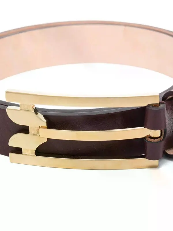 Victoria Beckham Leather Belt - Red