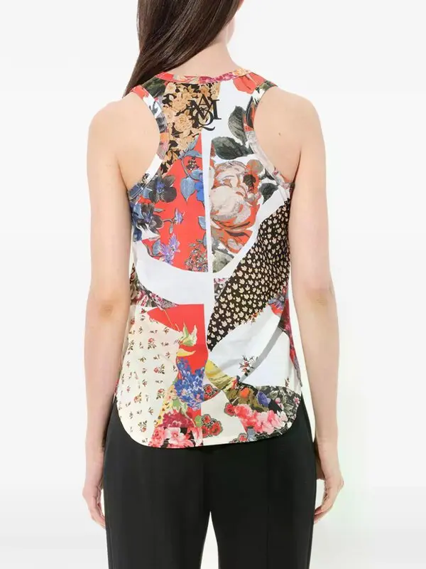 Alexander McQueen Floral Skull T-shirt