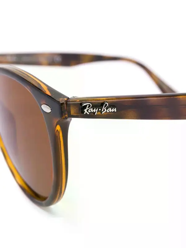 Ray-ban Round Frame Sunglasses - Brown
